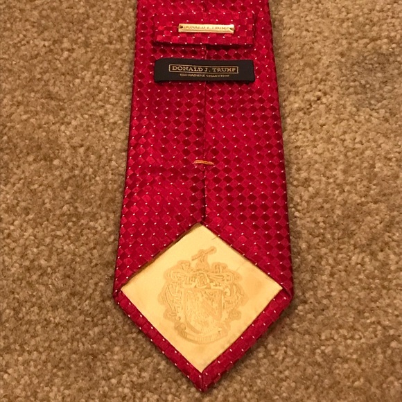 Donald Trump | Accessories | Donald J Trump Red White Geometric Luxury ...
